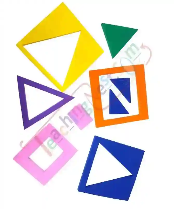Sit and Set (Set of 6 different Combo Flat Shapes) - TeachingNest